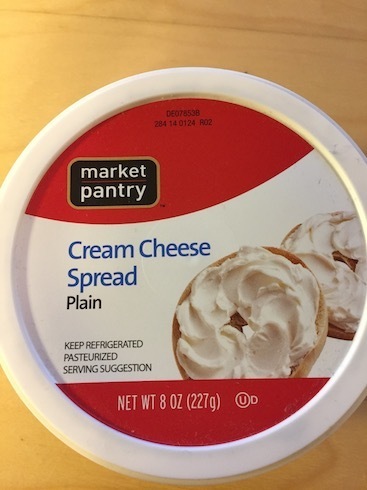 クリームチーズ @Market Pantry, Targetのブランド: アメリカ生活 日常系