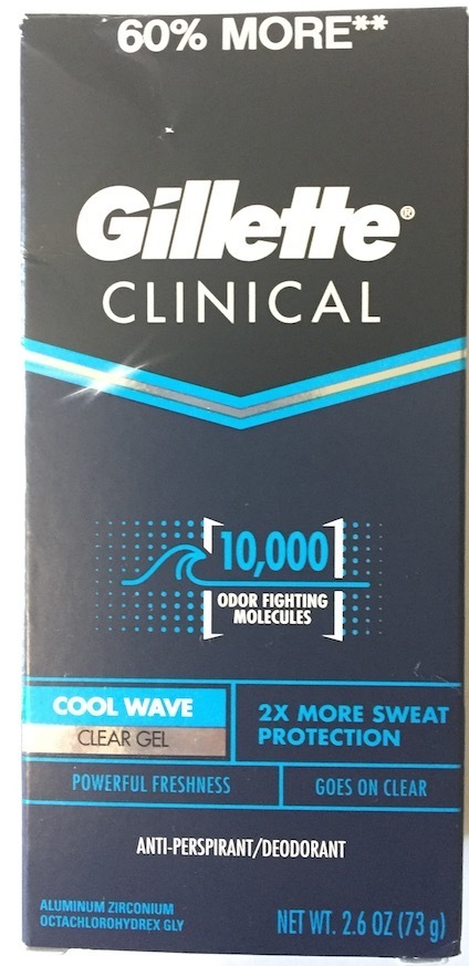 日本でもClinical以外は手に入る。ジレッテGilletteのデオドラント。: アメリカ生活 日常系